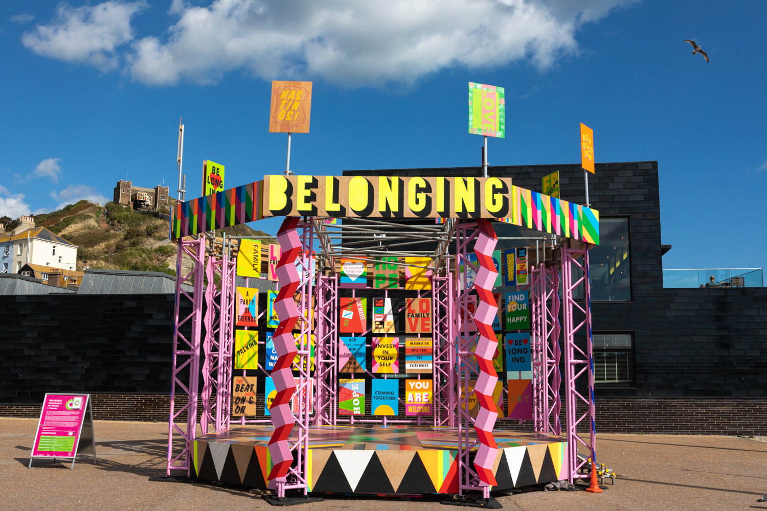 Artist: Morag Myerscough - Coastal Currents 2025