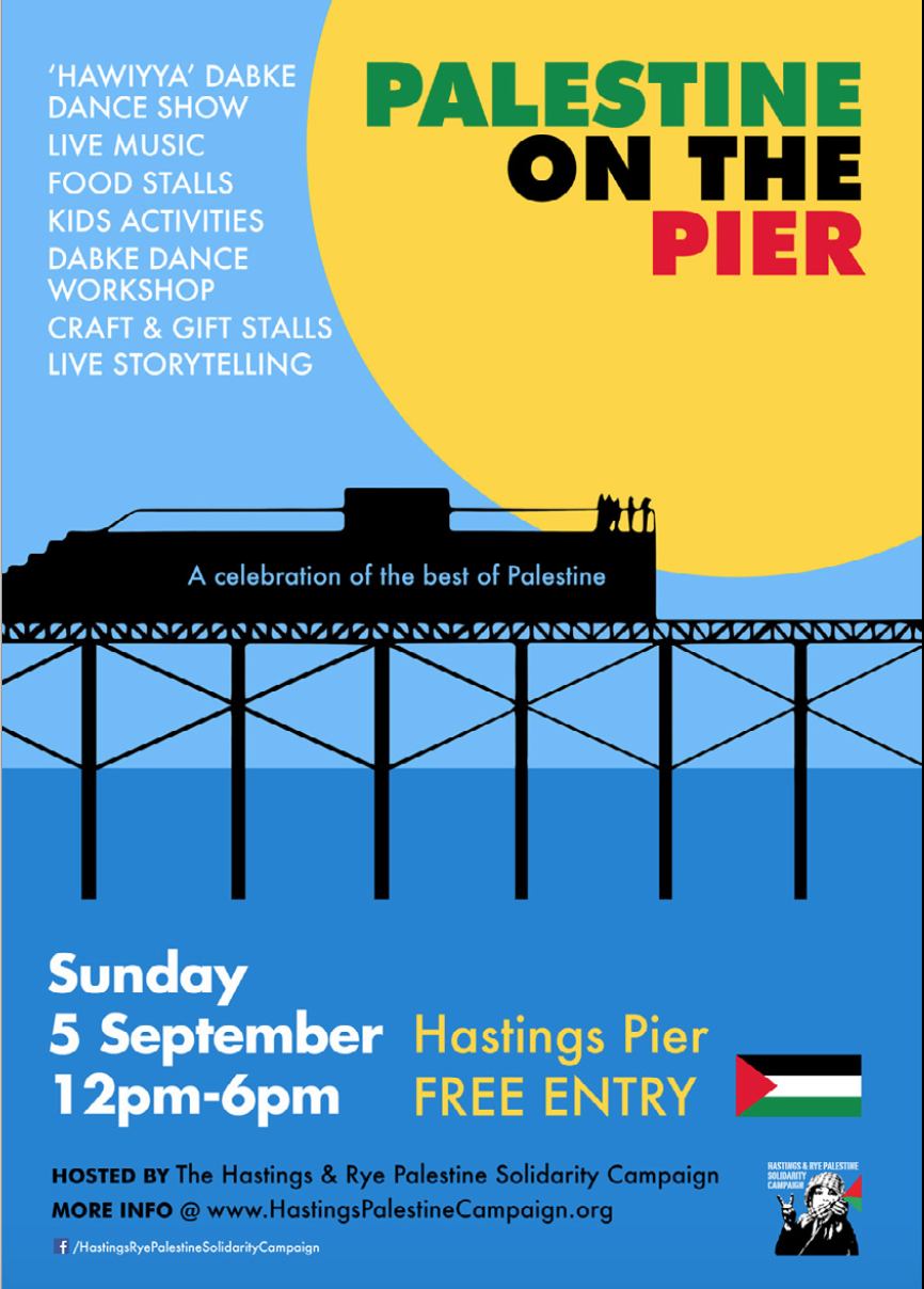 Palestine on the Pier - Coastal Currents 2025